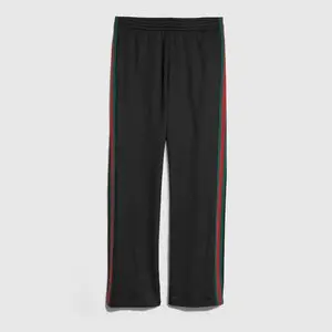 Gucci Gg Jersey Jacquard Trousers - Black