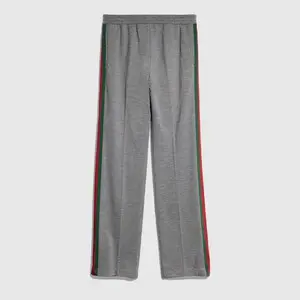 Gucci Gg Jersey Jacquard Trousers, Size - Grey