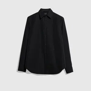 Gucci Gg Printed Silk Shirt, Size - Black
