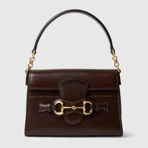 Gucci Horsebit 1955 Medium Shoulder Bag - Brown