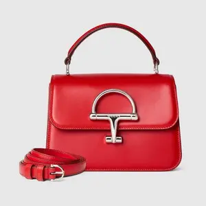 Gucci Diana Small Embroidered Tote Bag - Red