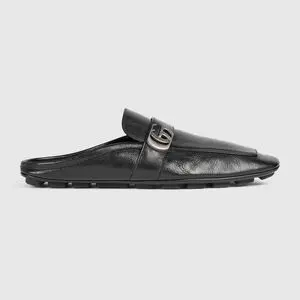Gucci Leather Mule With Horsebit