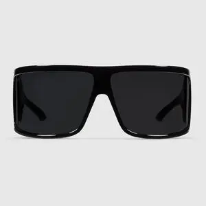 Gucci Rectangular Frame Sunglasses - Black