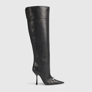Gucci Boulevard Stiletto Boots - Black