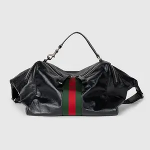 Gucci Gg Emblem Small Crossbody Bag - Black