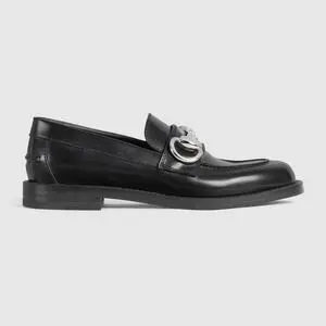 Gucci Jordaan Loafer With Horsebit Detail - Black