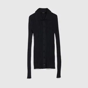 Gucci Fine Wool Gg Crystal Cardigan - Black