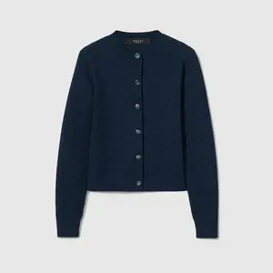GUCCI Gucci Self-Tie Cardigan With Striped Trim