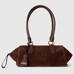 Gucci Ophidia Medium Top Handle Bag - Brown