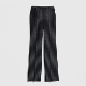 Gucci Gg Supreme Print Silk Trousers - Blue