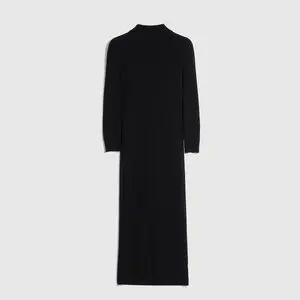 Gucci Gg Fine Cotton Jacquard Dress, Size - Black