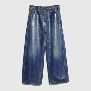 Gucci Slim Fit Cotton Denim Trousers - Blue