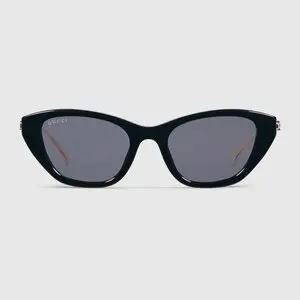 Gucci Round-frame Sunglasses - Black