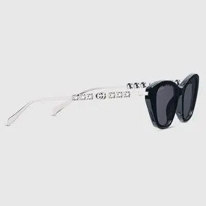 Gucci Round-frame Sunglasses - Black