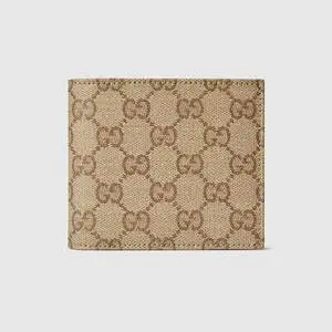 Gucci Gg Marmont Bi-fold Card Case Wallet - Beige