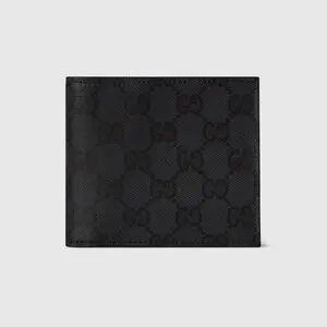 Gucci Gg Marmont Bi-fold Card Case Wallet - Black