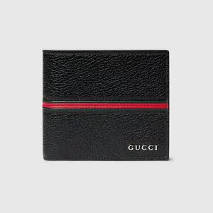 Gucci Gg Marmont Bi-fold Card Case Wallet - Black