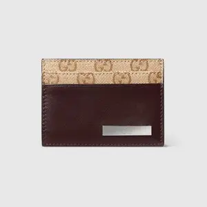 Gucci Gg Marmont Money Clip - Brown