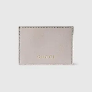 Gucci Gg Marmont Card Case - Grey