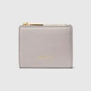 Gucci Gg Marmont Card Case Wallet - Grey