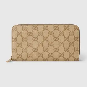 Gucci Lira Long Wallet - Beige