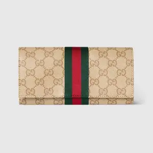 Gucci Gg Marmont Continental Wallet - Beige