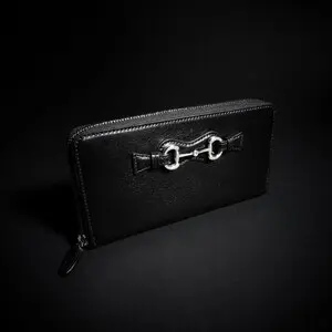 Gucci Gg Marmont Zip Around Wallet - Black