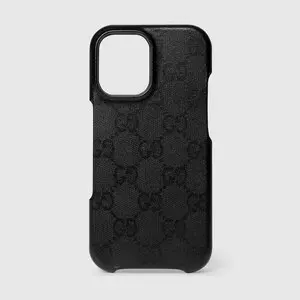 Gucci Ophidia Magnetic Card Case - Black
