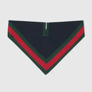 Gucci Gg Monogram Pet Collar - Blue