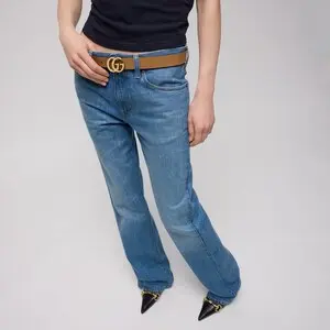 Gucci Gg Marmont Reversible Belt - Black