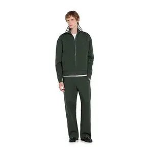 Gucci Gg Jersey Jacquard Zip Jacket - Green