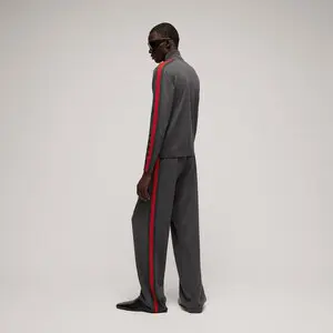 Gucci Wool-silk Blend Hooded Zip Cardigan - Grey