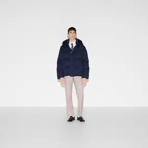 Gucci Reversible Gg Ripstop Nylon Jacket - Blue