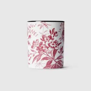 Gucci Flora Sketch Print Candle - Red