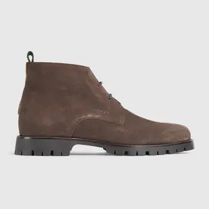 Gucci Lasered Gg Leather Chelsea Ankle Boots - Brown