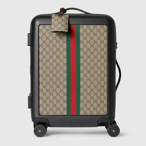 Gucci Cabin Trolley With Monogram Canvas - Beige