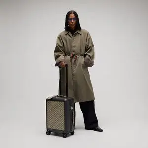 Gucci Cabin Trolley With Monogram Canvas