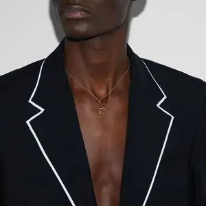 Gucci Interlocking 18k Chain Necklace