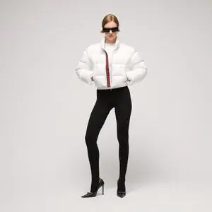 Gucci Gg Canvas Bomber Jacket - White