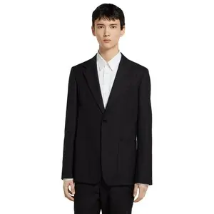 Gucci Gg Cotton Blend Canvas Jacket, Size