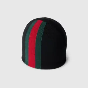 Gucci Wool Beanie Hat - Black