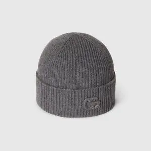 Gucci Wool Beanie Hat - Grey