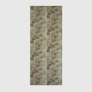 Gucci Herbarium Print Wallpaper - Green