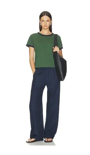 LESET Margo Ringer Tee In . Also