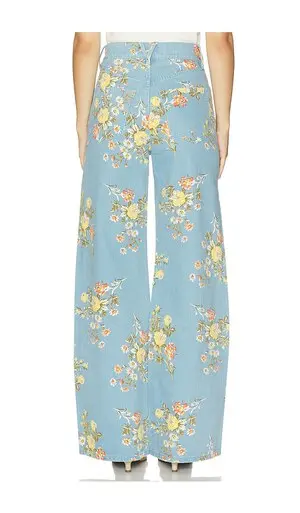 Veronica Beard Taylor High Rise Wide Leg Jeans