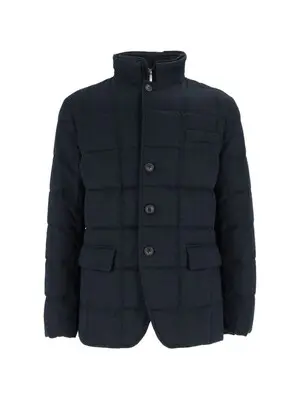 FAY Padded Jacket With Button Details