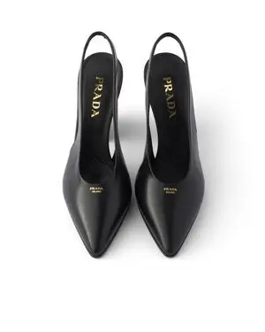 Prada Leather Slingback Pumps