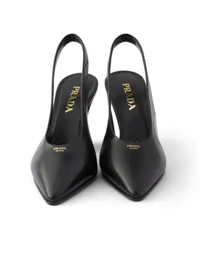 Prada Leather Slingback Pumps
