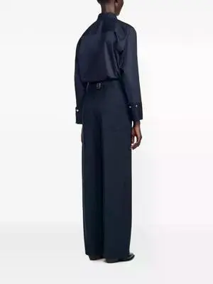 Sandro High-waisted Wide-leg Palazzo Pants
