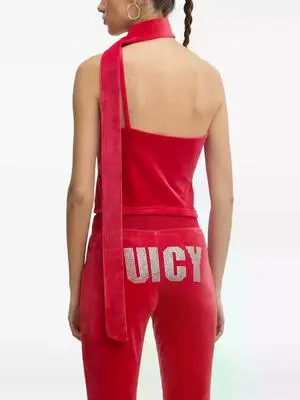 Juicy Couture One-shoulder Embellished Top